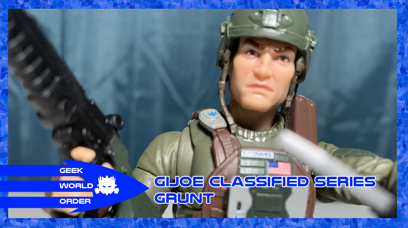 GIJoe Classified Series Grunt – Geek World Order